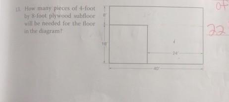 Solved 13. ﻿Why is this answer 22 ﻿pieces? | Chegg.com