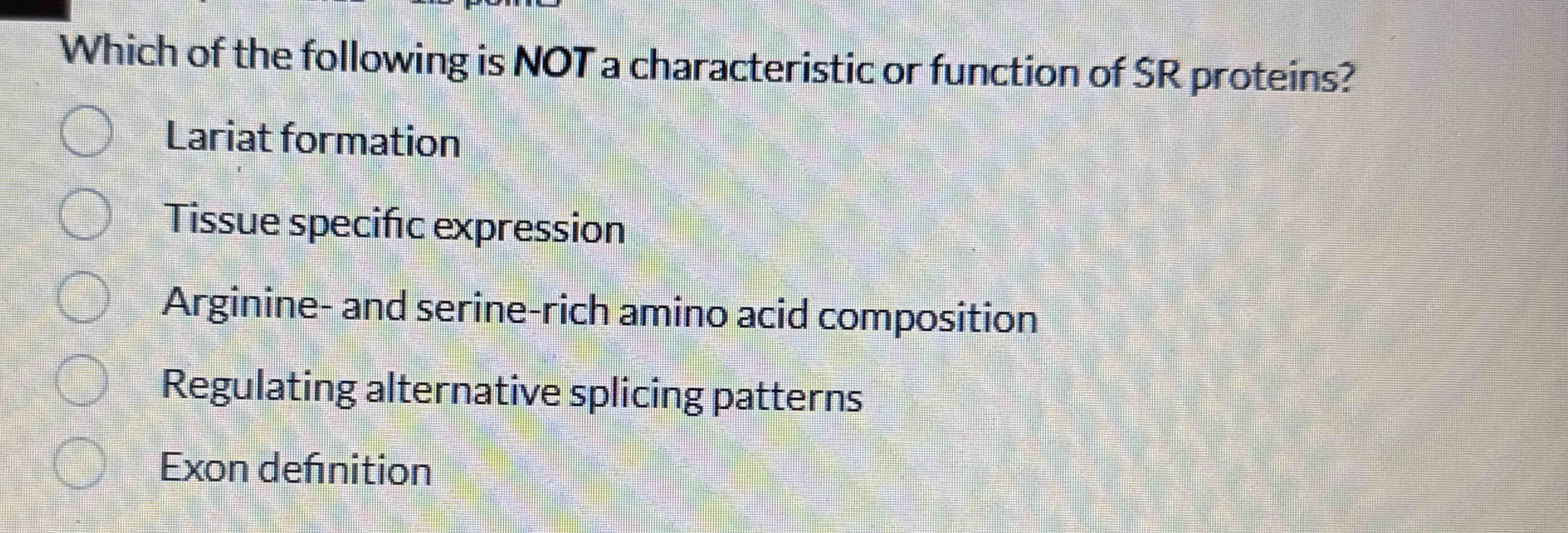 Solved Which of the following is NOT a characteristic or | Chegg.com