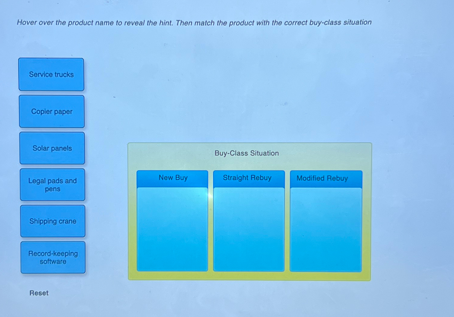 Solved Hover over the product name to reveal the hint. Then | Chegg.com