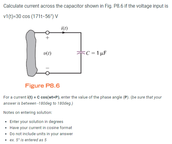 Solved Please explain evey single step! Calculate current | Chegg.com