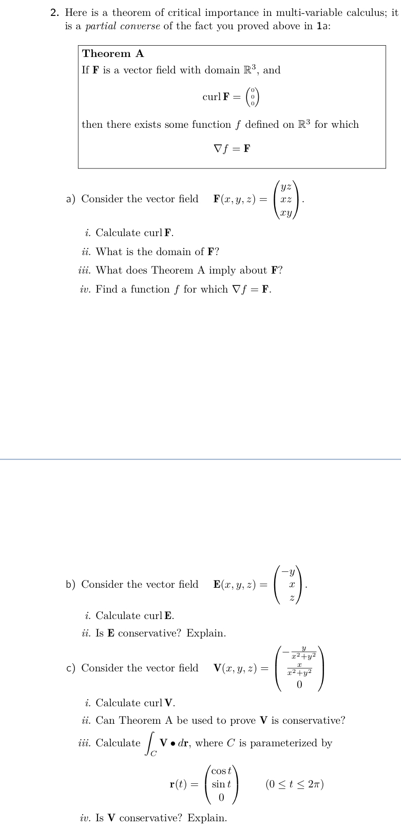 Solved Here is a theorem of critical importance in | Chegg.com