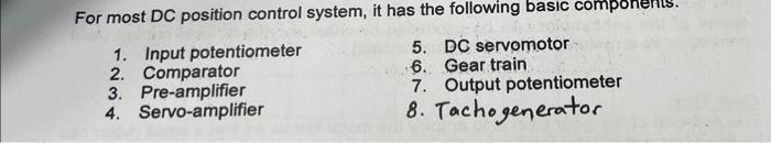 Solved How to draw the block diagram of a typical DC | Chegg.com