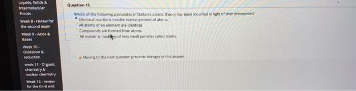 Solved Liquids, Solids & Intermolecular Forces Week 8-review | Chegg.com