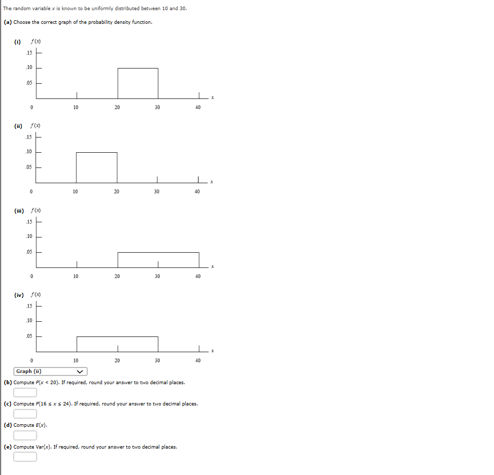 The Random Variable X Is ﻿known To Be ﻿uniformly 9406