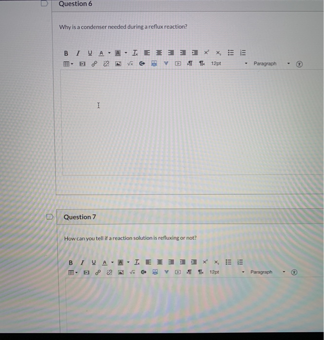 Solved Question 4 1 pts When the reaction has finished, what | Chegg.com