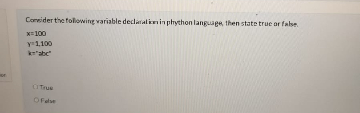 Solved Consider the following variable declaration in | Chegg.com Solved Consider the following variable declaration in | Chegg.com