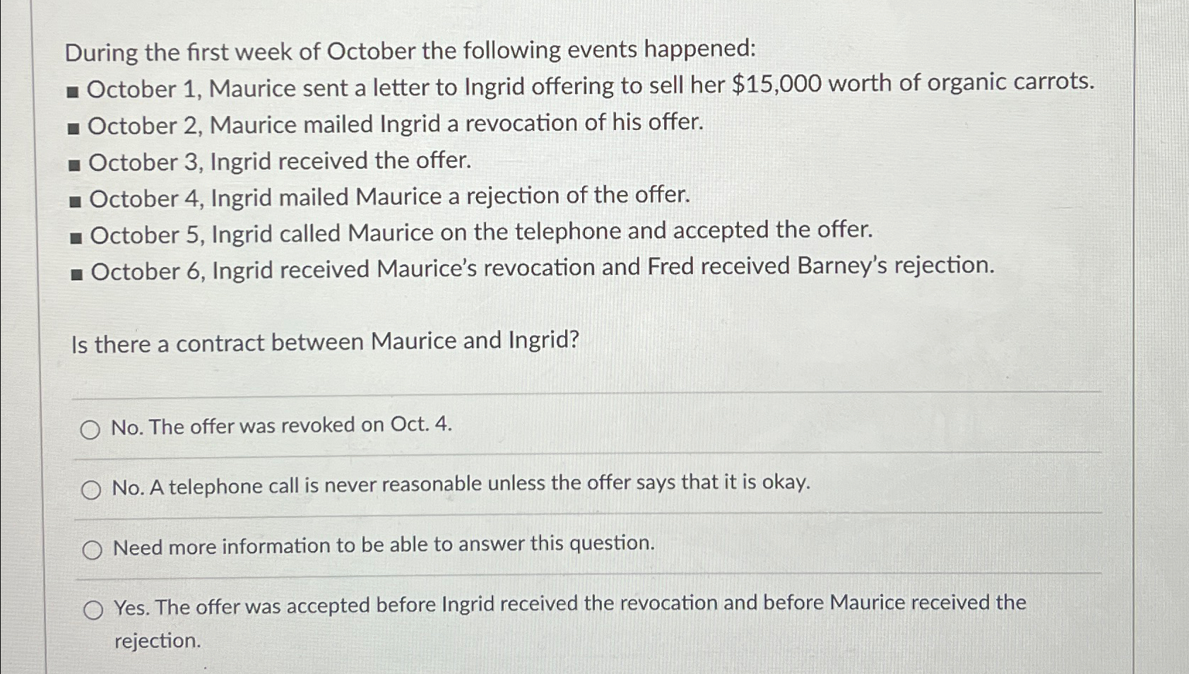 Solved During the first week of October the following events | Chegg.com