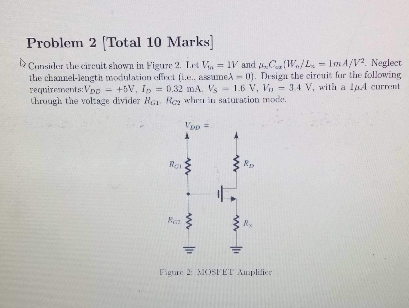 [Solved]: Consider the circuit shown in Figure 2.