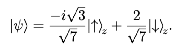 Solved Predicting measurements of spin. Consider a quantum | Chegg.com