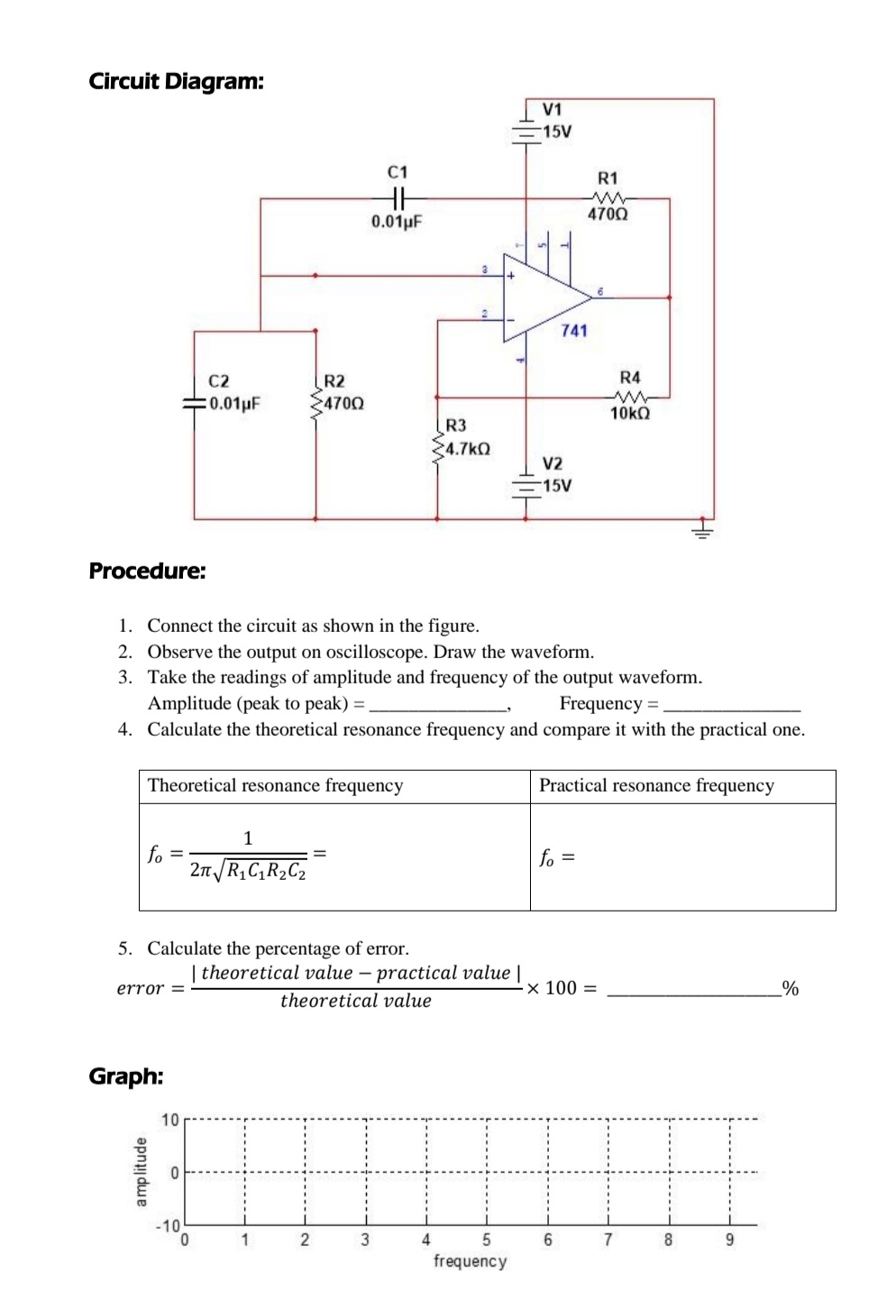 Solved Circt יi+ ﻿nisaram:Procedure:Connect the circuit as | Chegg.com
