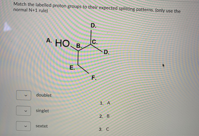 Solved How many (groups of) unique protons are on the | Chegg.com