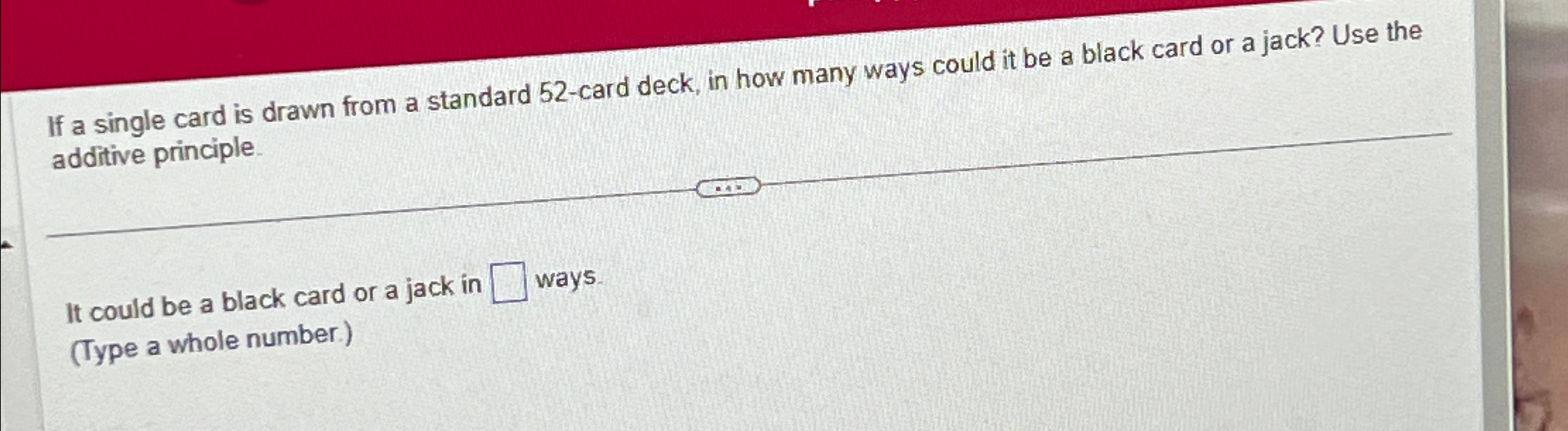 Solved If a single card is drawn from a standard 52 -card | Chegg.com