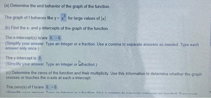 Solved same questions just with the polynomial | Chegg.com