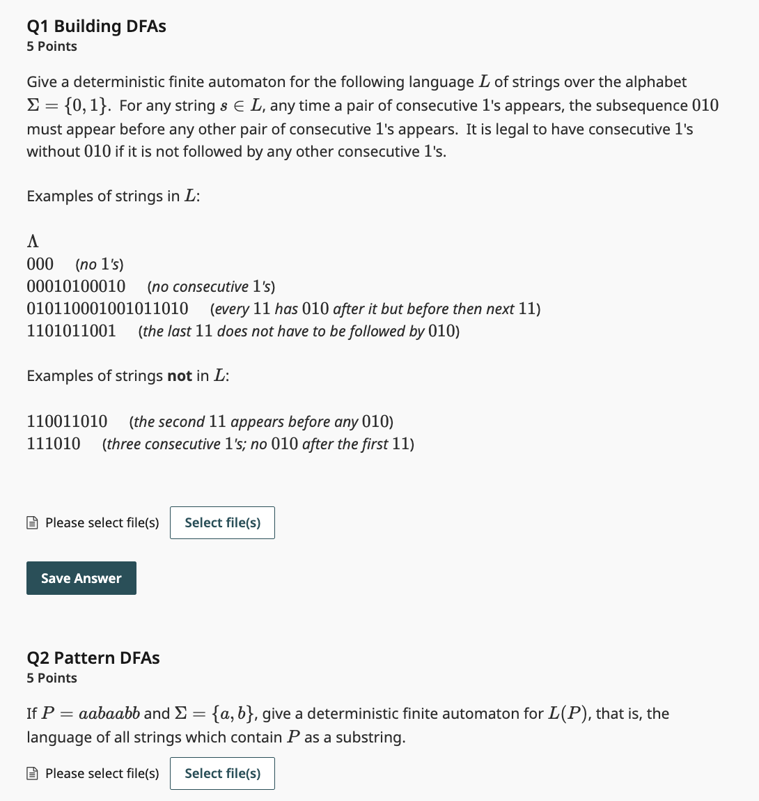 Please answer both questions! THANK YOU!! | Chegg.com