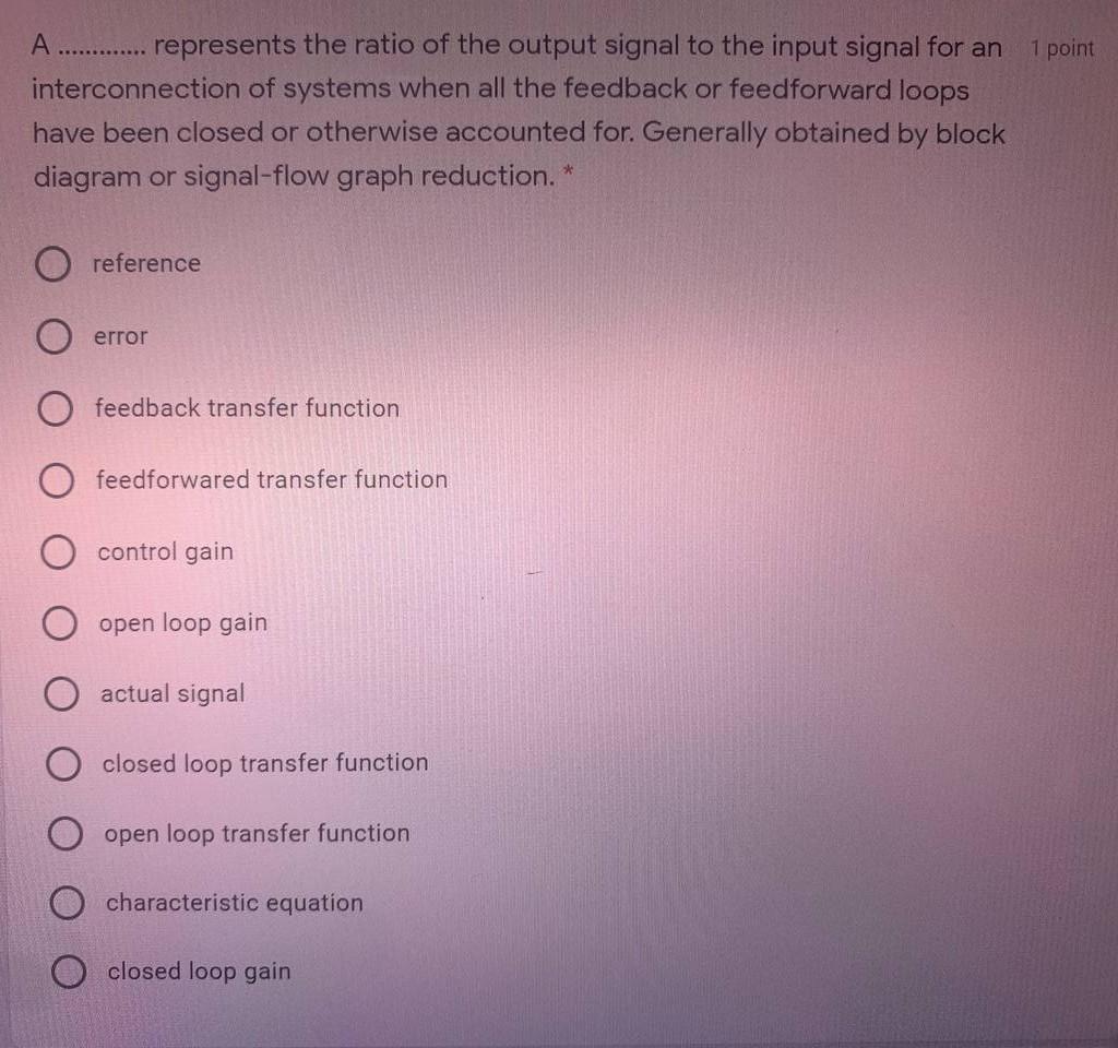 Solved 1 are Two Loops In A Signal flow Graph That Chegg