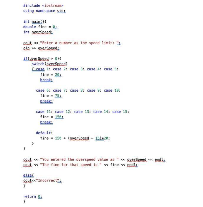 Solved #include using namespace std; int main() { double | Chegg.com