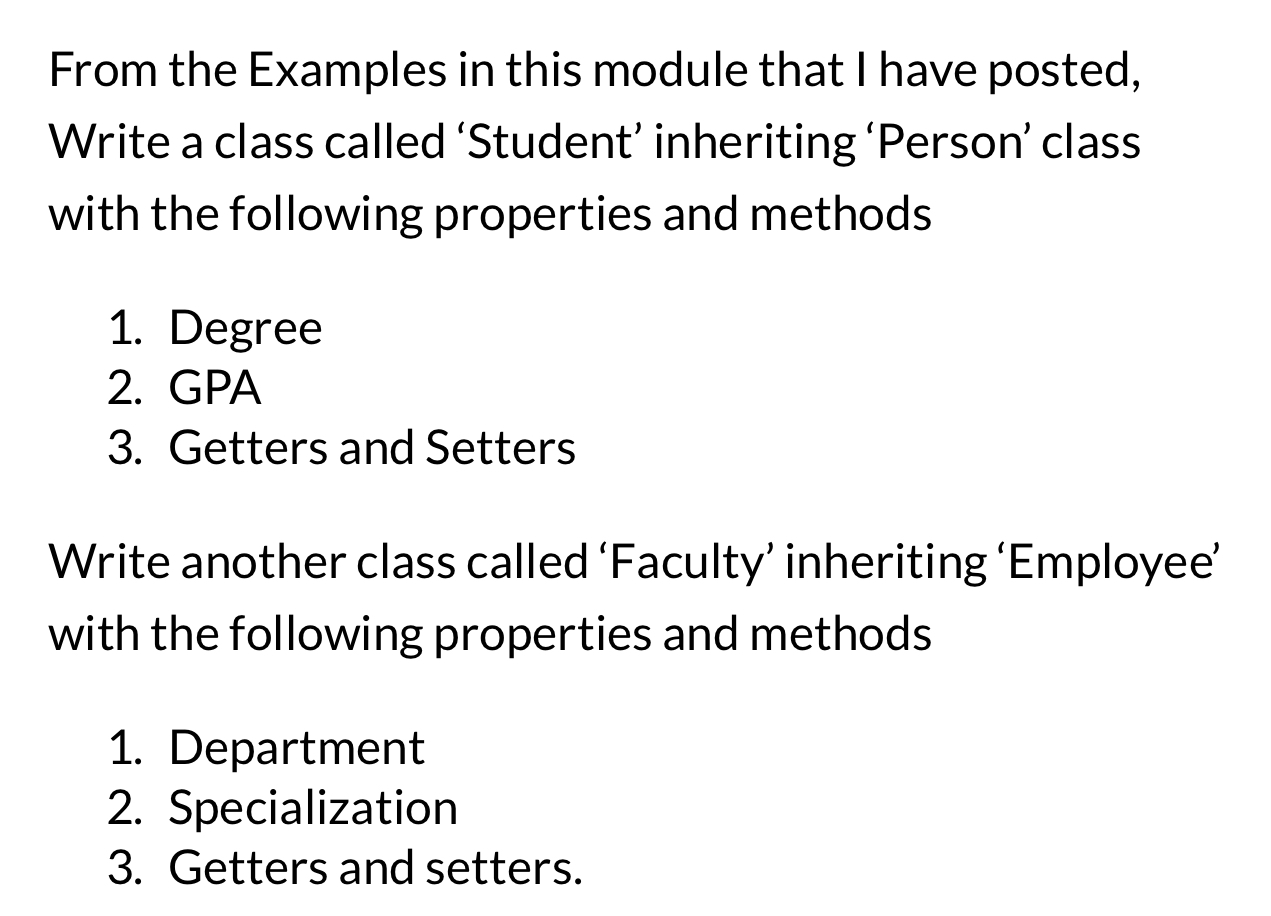 Solved From the Examples in this module that I have posted, | Chegg.com