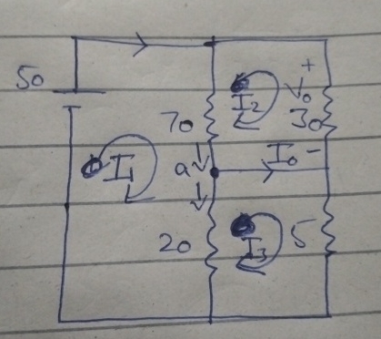 Solved Find Io and Vo in the circuit | Chegg.com