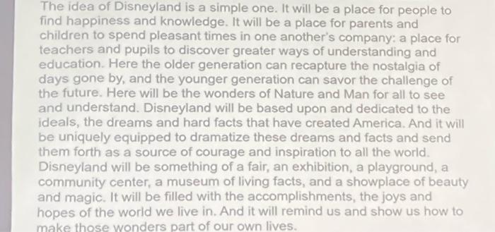 how disney change and innovate, what was their | Chegg.com