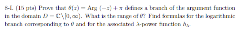 Solved Complex Analysis. Pls answer in detail steps | Chegg.com
