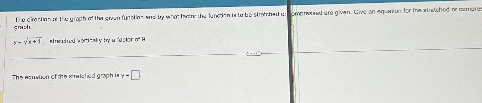 Solved The direction of the graph of the given function and | Chegg.com