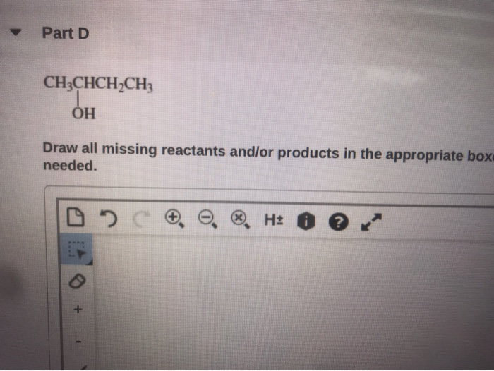 Solved Draw all missing reactants and/or products in the | Chegg.com