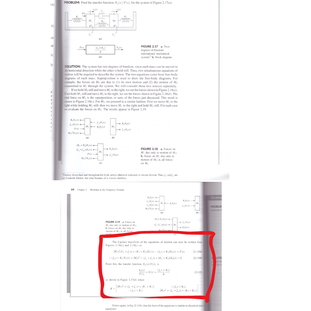 Solved Please explain the marked area SOLUTION: The system | Chegg.com