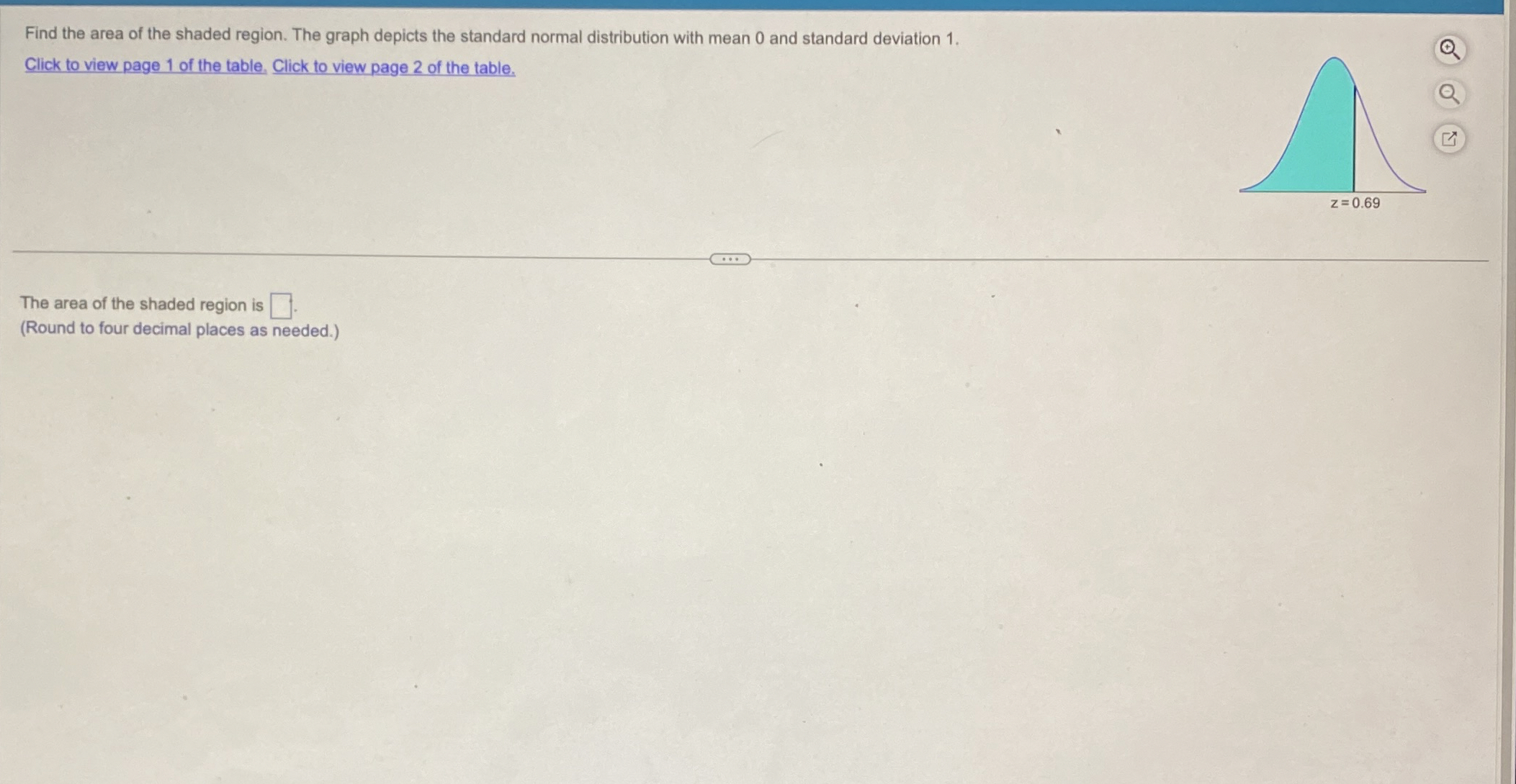 Solved Find the area of the shaded region. The graph depicts | Chegg.com