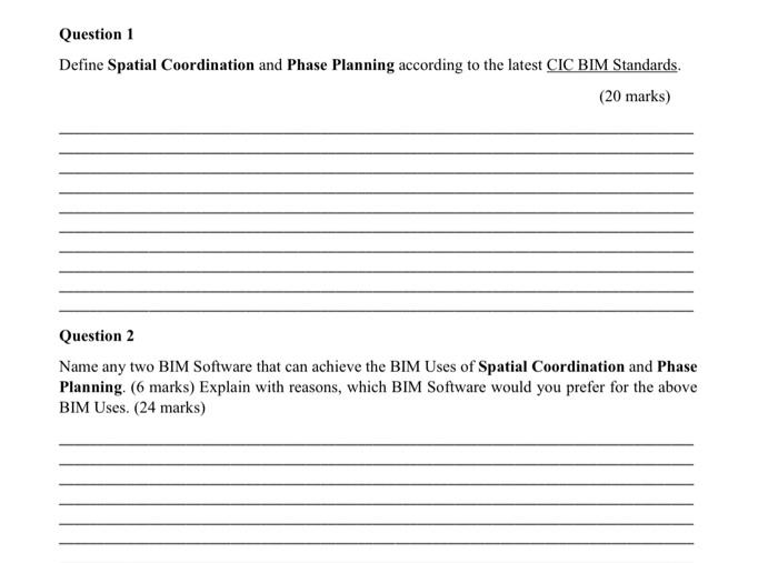 Solved Define Spatial Coordination and Phase Planning | Chegg.com
