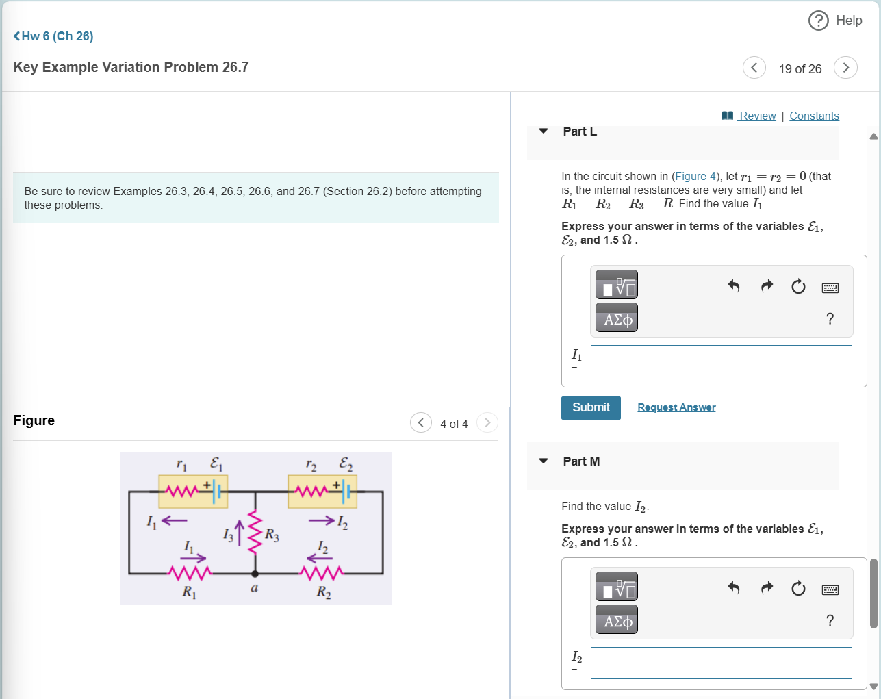 Solved Part L Be sure to review Examples | Chegg.com