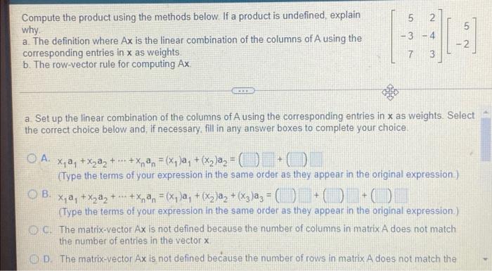 Solved LO 2 N -3-4 Compute the product using the methods | Chegg.com