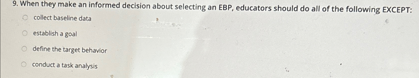 Solved When they make an informed decision about selecting | Chegg.com