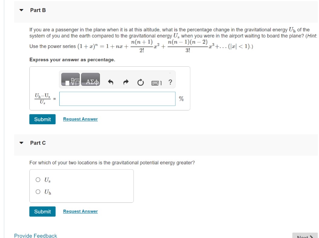 Solved Part BIf you are a passenger in the plane when it is | Chegg.com