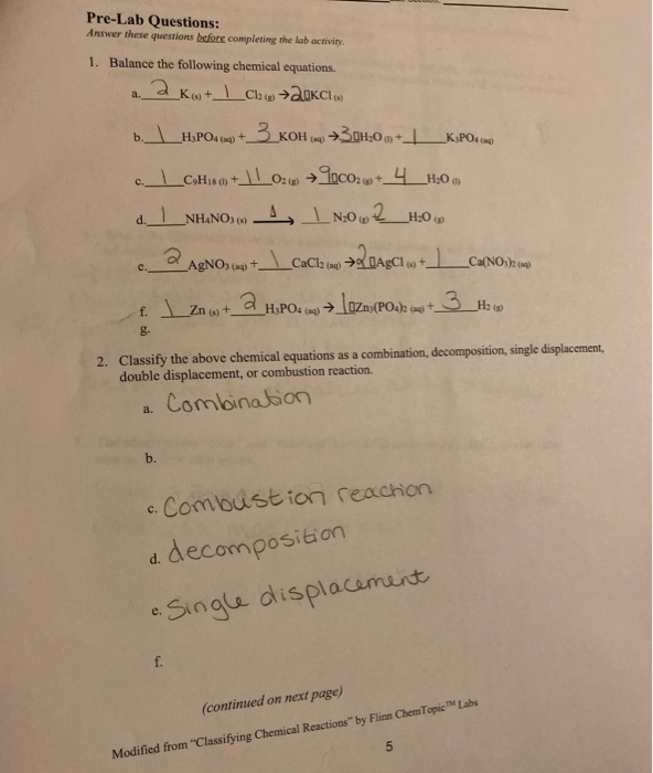 Solved Pre-Lab Questions: Answer these questions before | Chegg.com