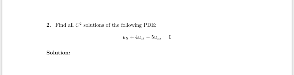 Solved Find all C2 ﻿solutions of the following | Chegg.com