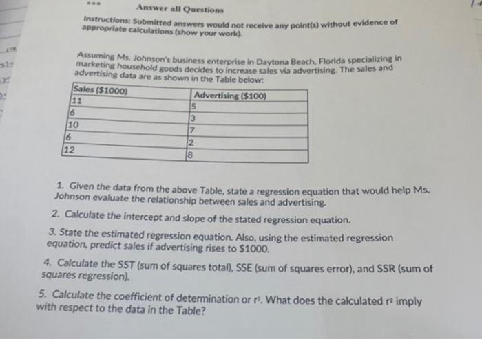 Solved Answer all Questions Instructions: Submitted answers | Chegg.com