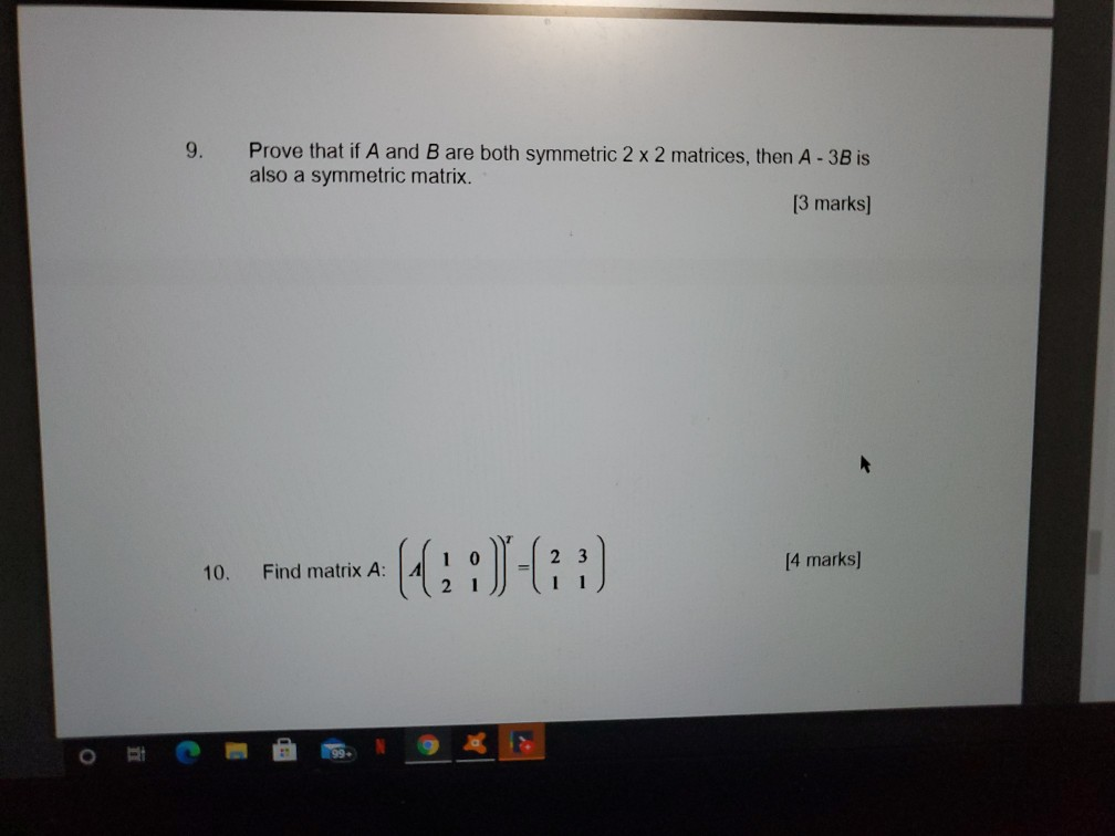 Solved Assignment 1 V D 7. Simplify the following matrix | Chegg.com