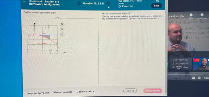 Solved Homework Section 5 4 Homework Assignment Question