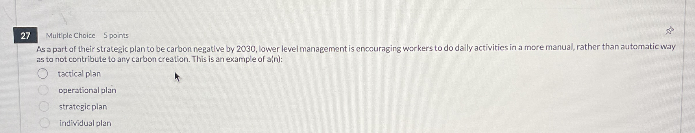 Solved 27Multiple Choice5 ﻿pointsAs a part of their | Chegg.com