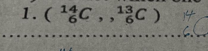 Solved predict which one will be radioactive writing the | Chegg.com