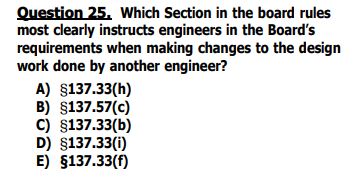 Solved Question 25. ﻿Which Section in the board rulesmost | Chegg.com