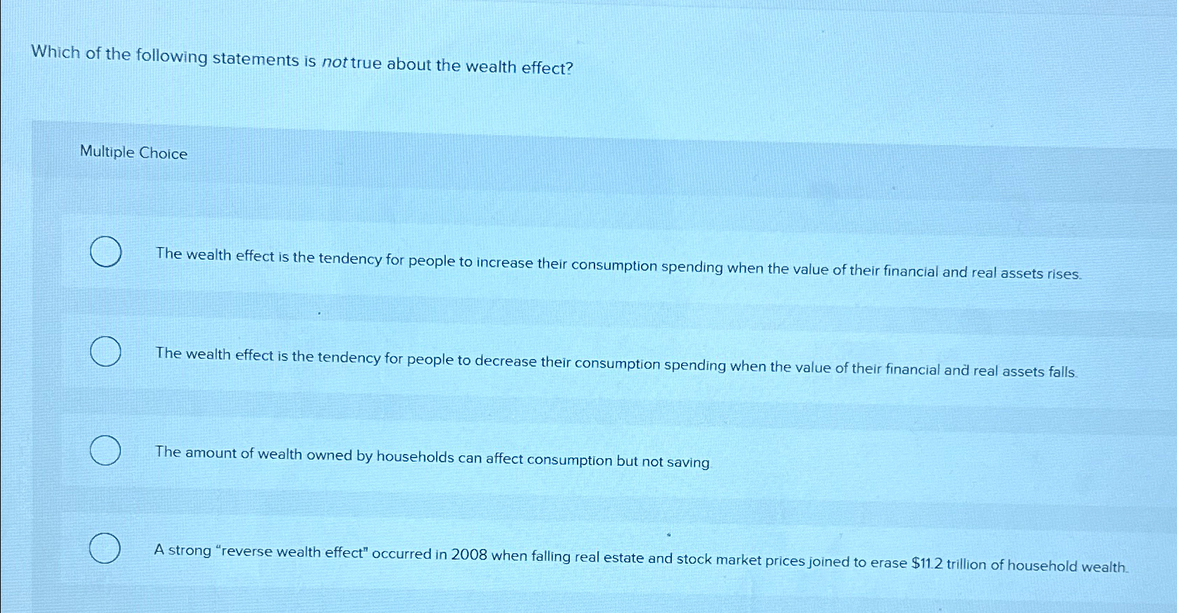 Solved Which of the following statements is not true about | Chegg.com