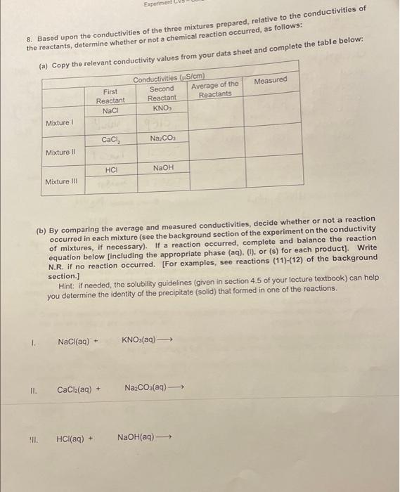 Solved Name Data Sheet Record All Data Values To The 5792