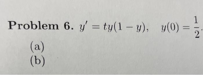 Solved A Identify 1 Type Of A Given De Or Ivp As Seperable