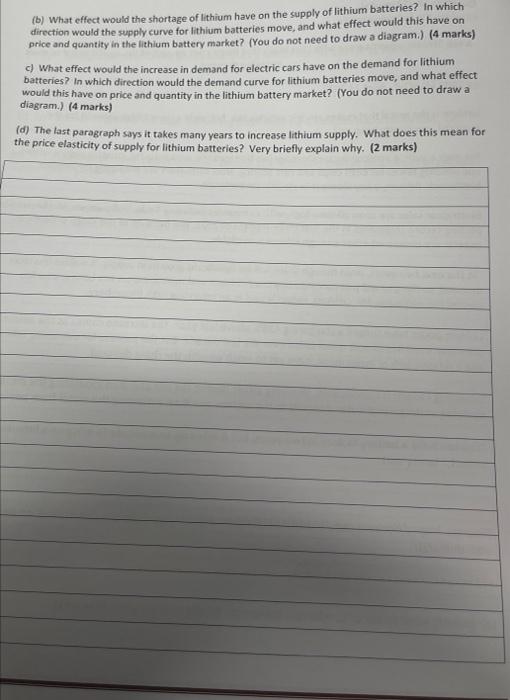 Solved Question 10 12 Marks Consider The Following 