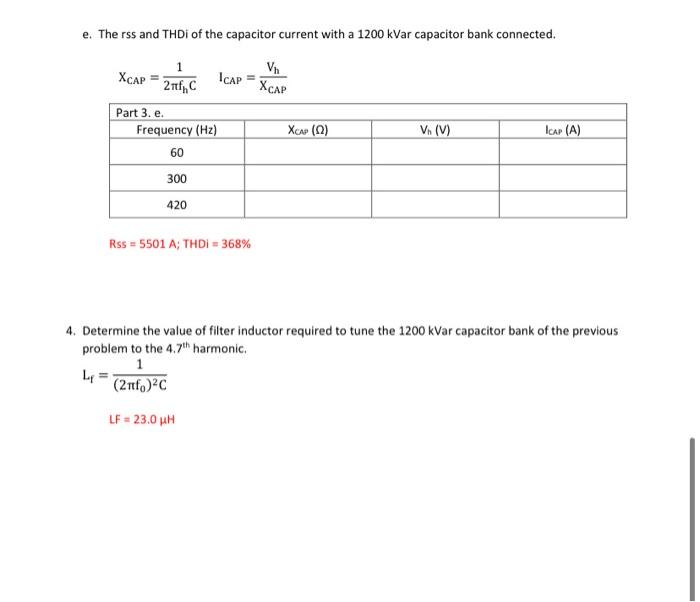 Solved 1. Determine the THDi and rss values of a current | Chegg.com