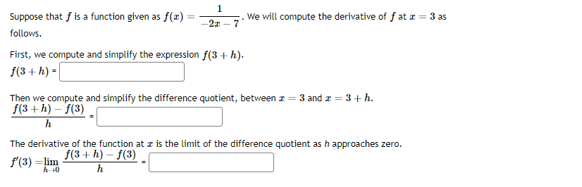 Solved Suppose that f ﻿is a function given as f(x)=1-2x-7. | Chegg.com