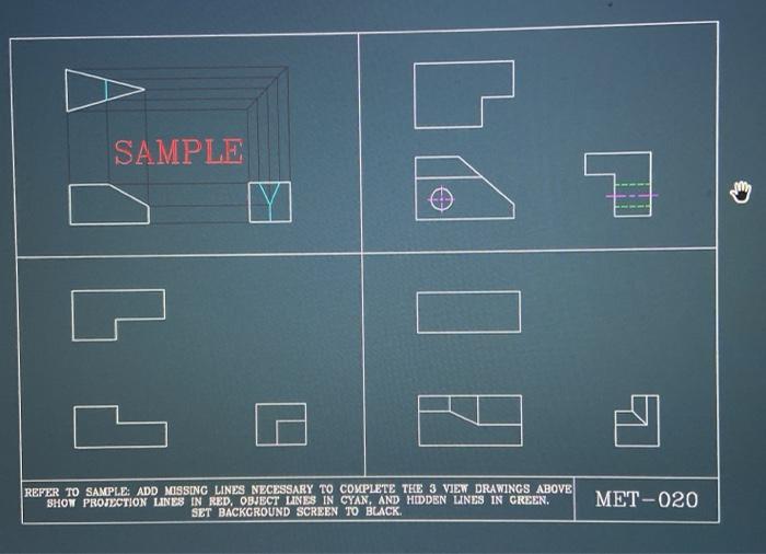Solved SAMPLE 7 L REFER TO SAMPLE: ADD MISSING LINES | Chegg.com