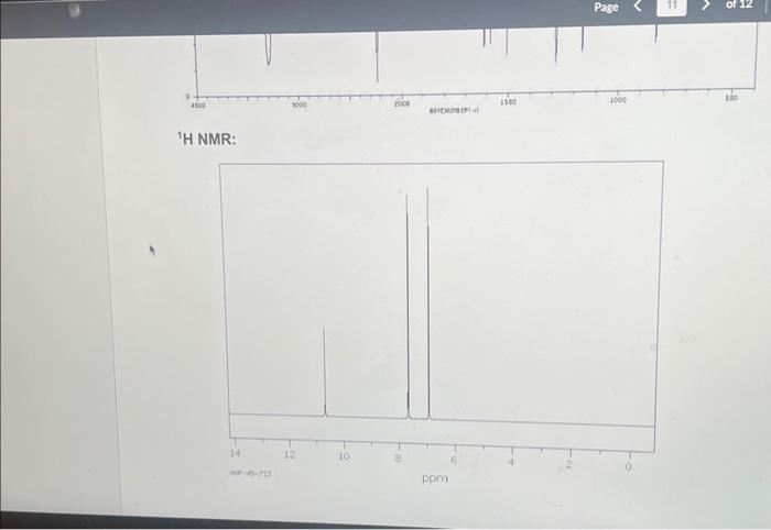 Solved 1H NMR:6. BONUS QUESTION Propose chemical structure | Chegg.com