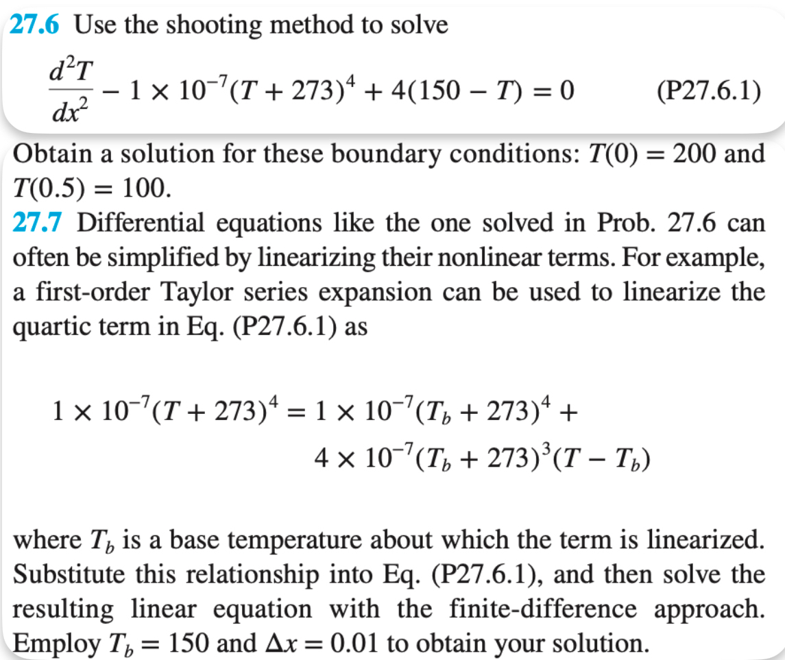 Solved Need help mainly with 27.7 ﻿27.6 ﻿Use the shooting | Chegg.com